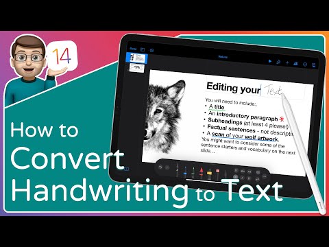 How to Convert your Handwriting to Typed Text with the new Apple Pencil Scribble Tool on iPadOS