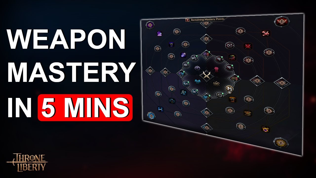 New Weapon Mastery System Explained in Under 5 Minutes | Throne and Liberty Guide