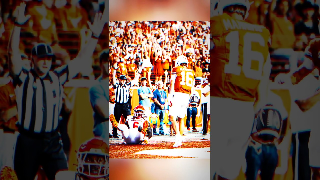 Arch Manning STARED him down 😭🙏 #shorts