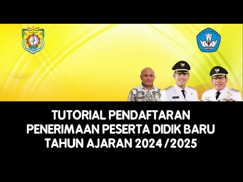 PENDAFTARAN PPDB SMP 2024/2025