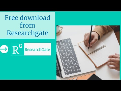 How to download Research Artciles from ResearchGate Free?