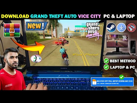 💻GTA VICE CITY Download PC 2025 || Download & Install GTA VICE CITY IN PC & Laptop | Window 10/11
