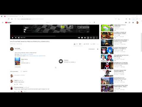 How To Get FNAF World For FREE On steam tubba16 guide
