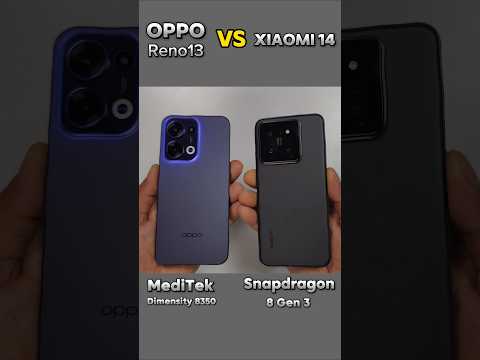 Xiaomi 15 vs Oppo Reno 13 Speed test comparison #shortsfeed #shorts