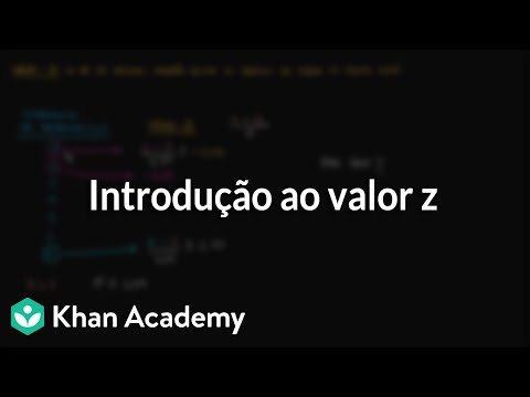 Introdução ao valor z (vídeo) | Valores z | Khan Academy
