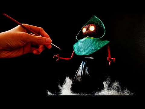 How To Make A Cryptid (Flatwoods Monster) With Clay