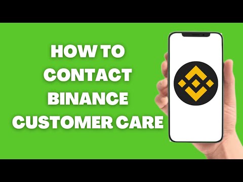 How To Contact Binance Customer Care