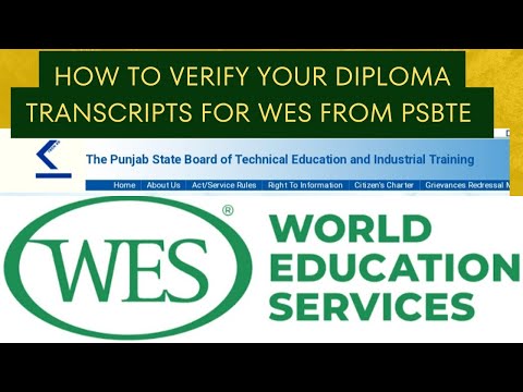 PSBTE || apply for wes to PSBTE || Wes diploma