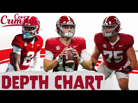 BOOM! Alabama Football FULL 2025 Offensive Depth Chart PROJECTIONS