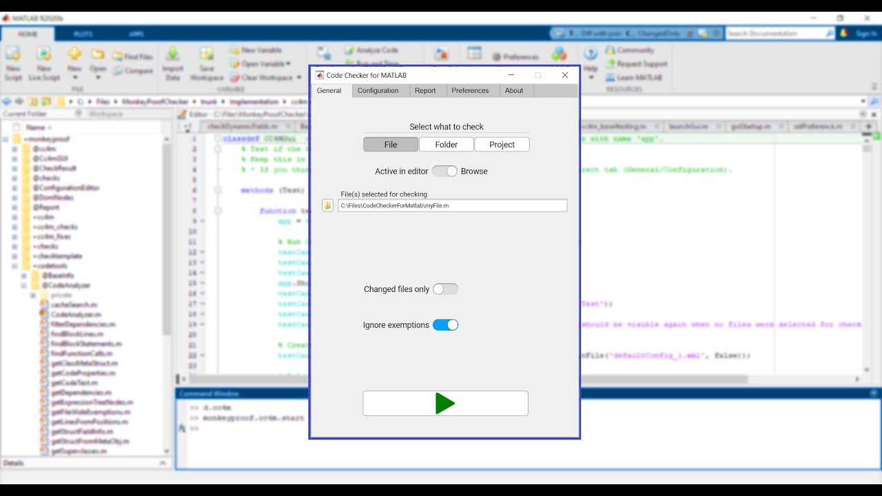 How to check your MATLAB code against coding guidelines - Code Checker for MATLAB