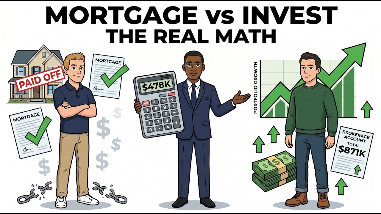 Pay Off Your Mortgage Early Vs Investing — The Real Math (Which One Will Make You More Money?)