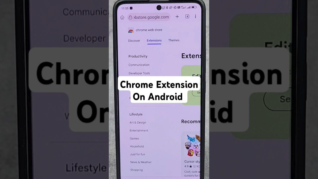 how to use chrome extensions on android #android #chrome #extension