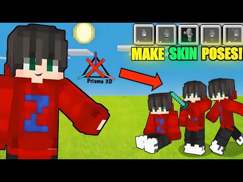Make Cool Skin Pose🔥 For Minecraft Thumbnail Without Prisma 3D❌ [HINDI]