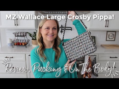 MZ WALLACE | Large Crosby Pippa! Review, Packing & On the Body | GatorMOM