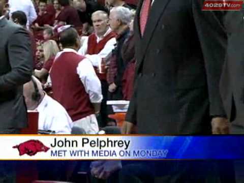 Pelphrey Talks To Ark. Press For Final Time