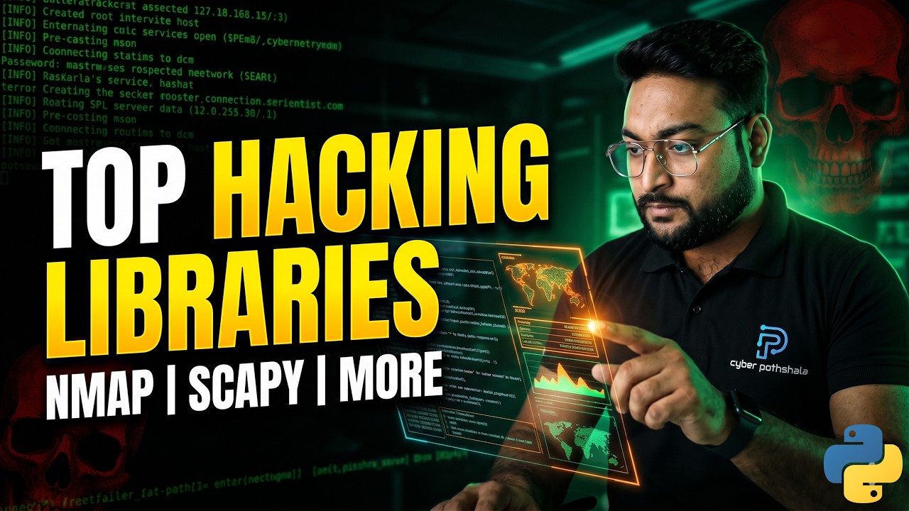 Hackers Use These Python Libraries 💀 Scapy, Nmap & More (Black Hat Python #7)