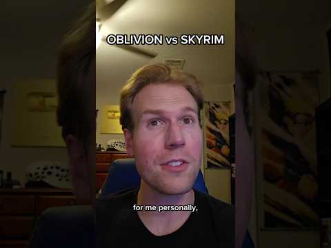OBLIVION vs SKYRIM #shorts