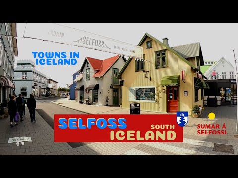 Selfoss 🏰 50 km from Reykjavik - South Iceland.