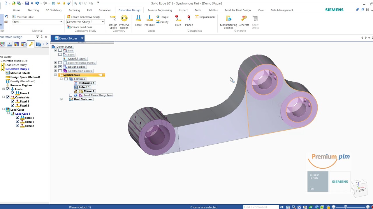 Solid Edge Trick & Tip: Generative Design 101