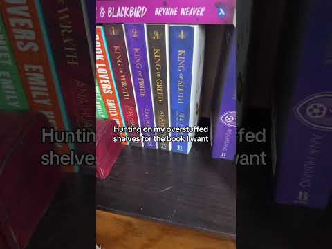 Double stacked shelves FULL of books! #booktube #bookish #bookshelf