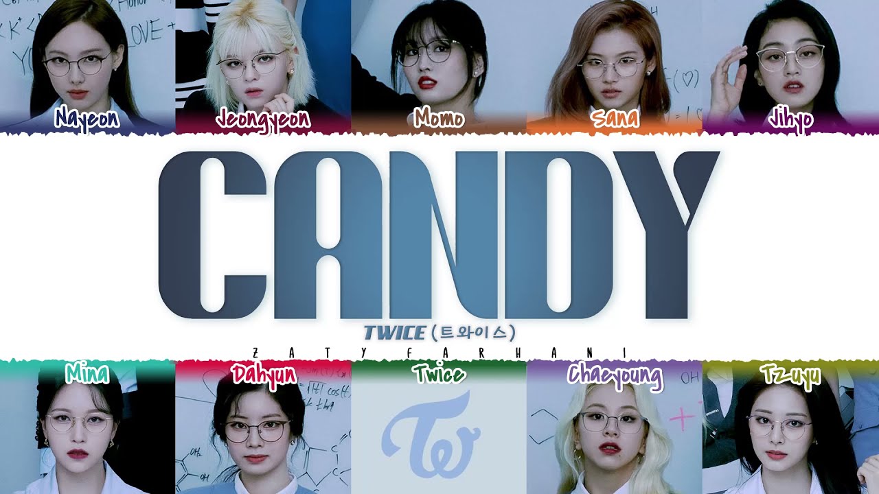 TWICE - 'CANDY' Lyrics [Color Coded_Eng]