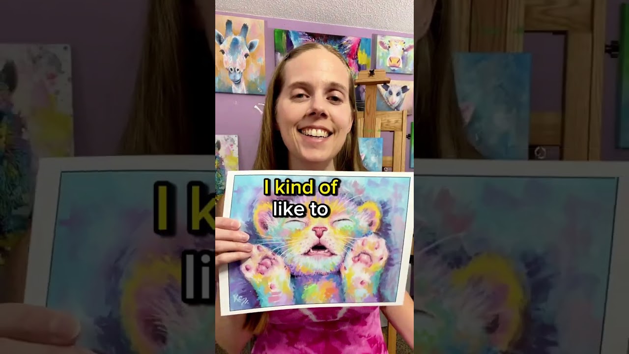 Three CUTE sleeping kitten paintings, which is your favorite? 😸