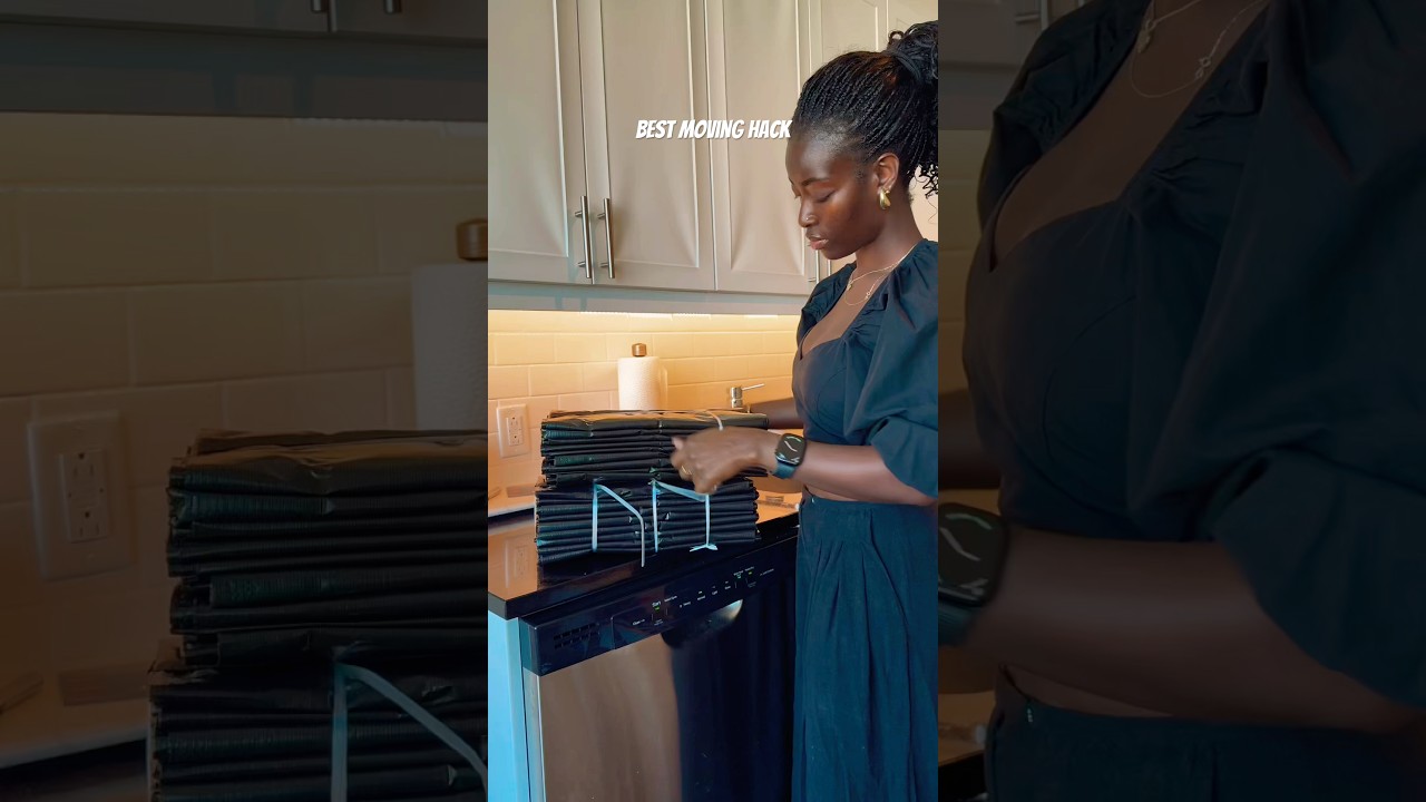 The Best Moving Hack! Reusable Packing Bags vs. Boxes | College Move-In & Storage Tips #movingseason