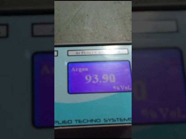 Argon Gas - ARGON GAS PURITY ANALYZER Model ATS 202A Manufacturer from ...