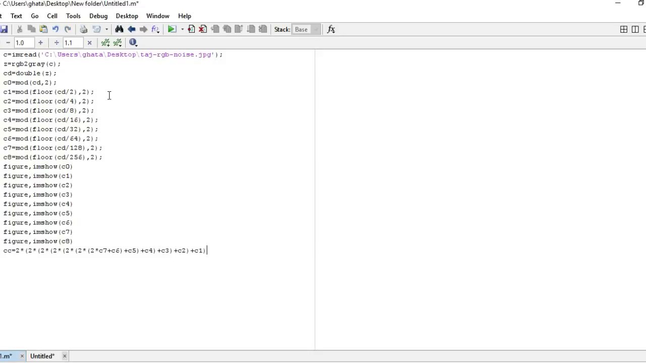 Image Processing using MATLAB - 5- Bitplanes