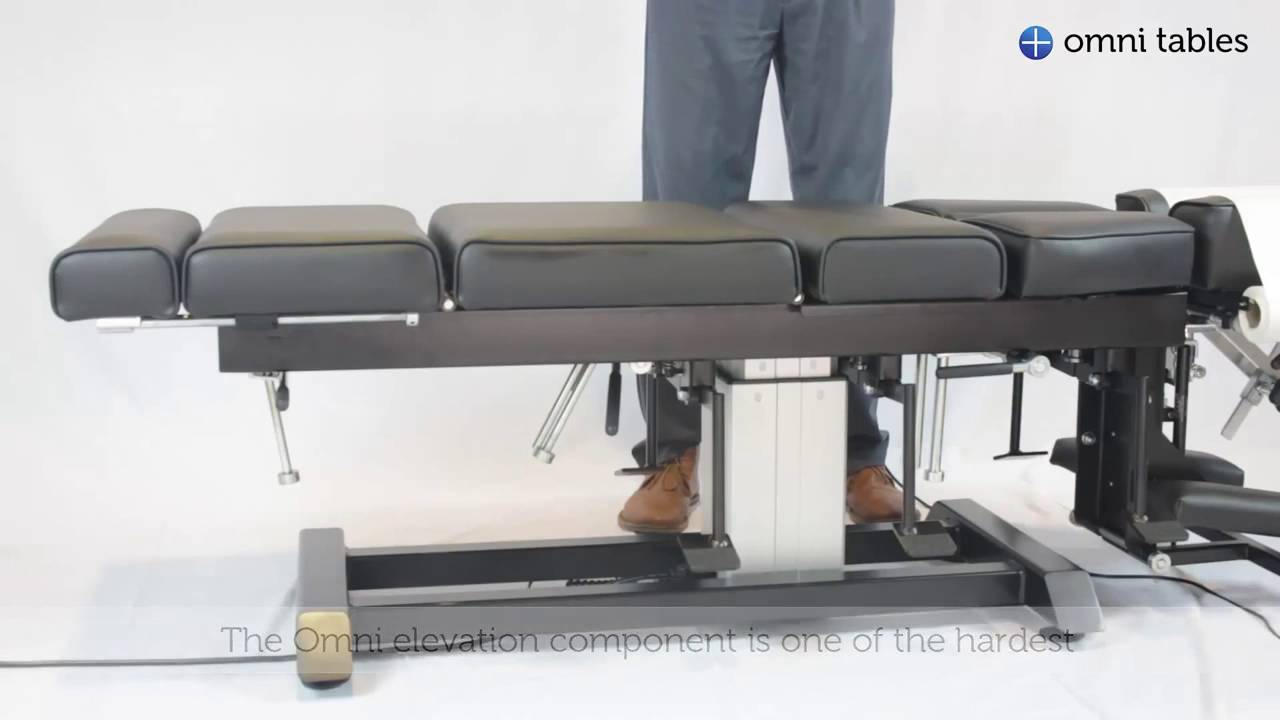 Omni Total Drop Elevation Chiropractic Table