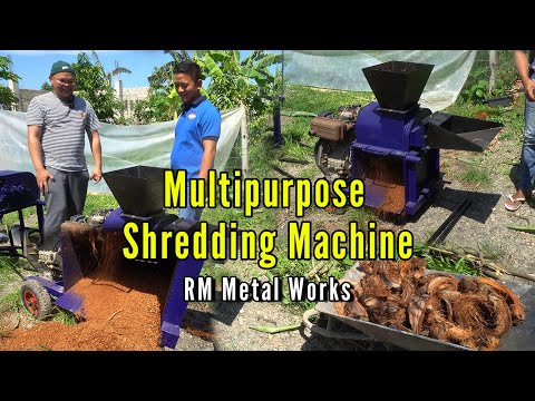 Multipurpose Shredding Machine - RM Metal Works