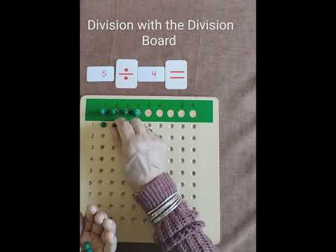 Division with the Division Board #shorts