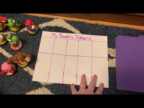 How to make and use a token board at home