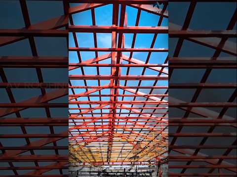Steel Structures for Stone-Coated Roofing Sheet Installation | AV ROOFINGS