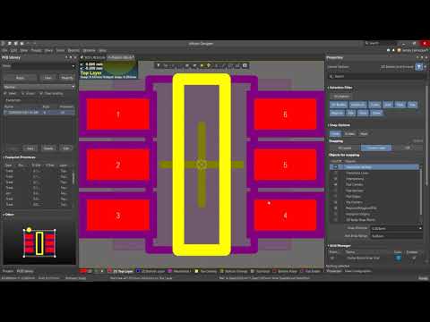 Local PCB Library & Footprint Creation | Library Management | Video Tutorials | Learn Altium ...