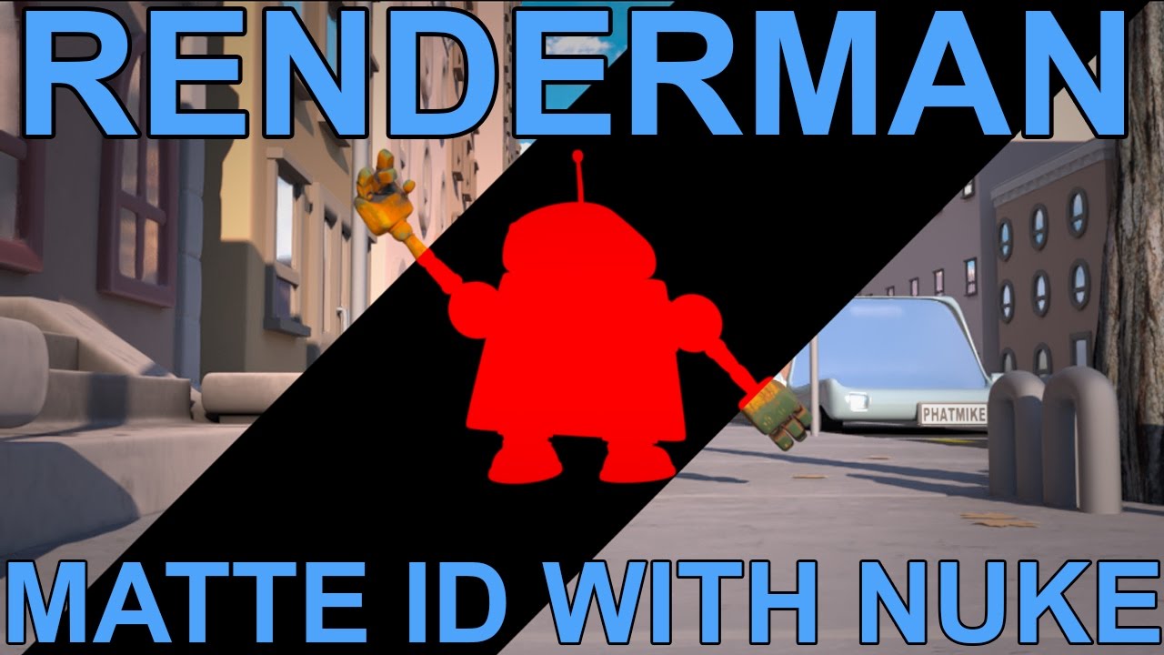 Renderman 21 Exporting Matte IDs to Nuke Tutorial