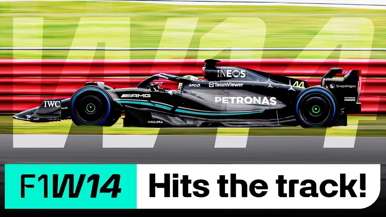 W14 in Action on Silverstone! 😍
