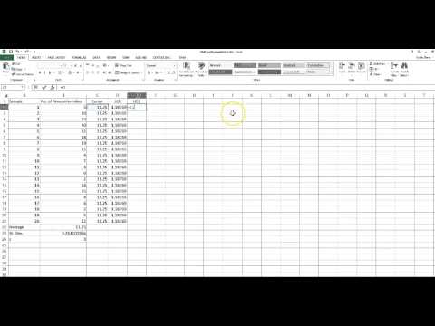 c Control Charts
