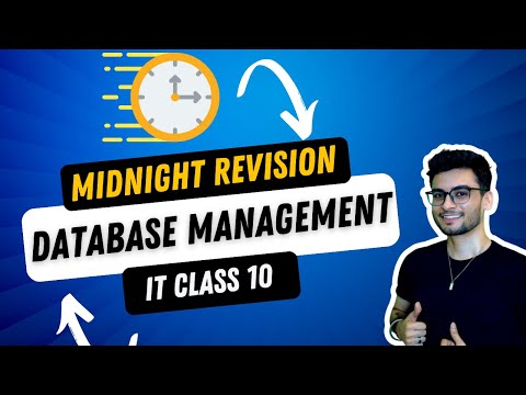 ESSENTIAL TOPICS for Database Management System (RDBMS) | Code 402 Class 10