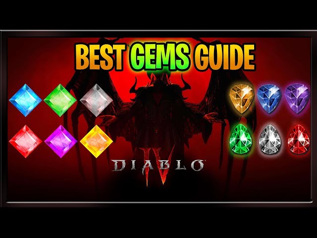 How to craft Flawless Gems in Diablo 4?