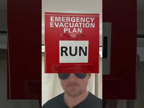 Emergency evacuation plan