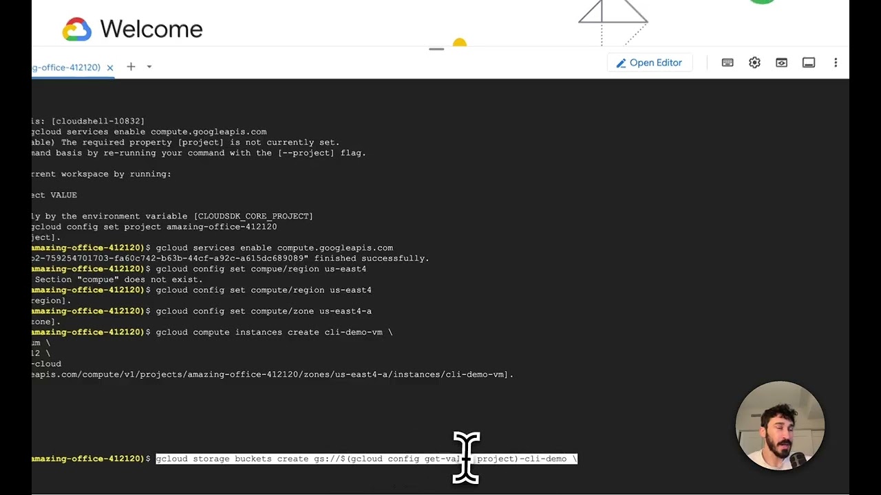 gcloud CLI essentials