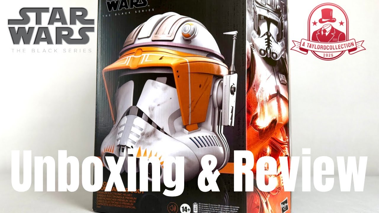 Star Wars The Black Series / Commander Cody Helmet Unboxing & Review