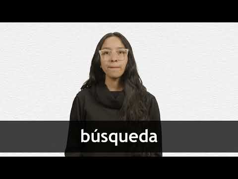 English Translation of “BÚSQUEDA” | Collins Spanish-English Dictionary