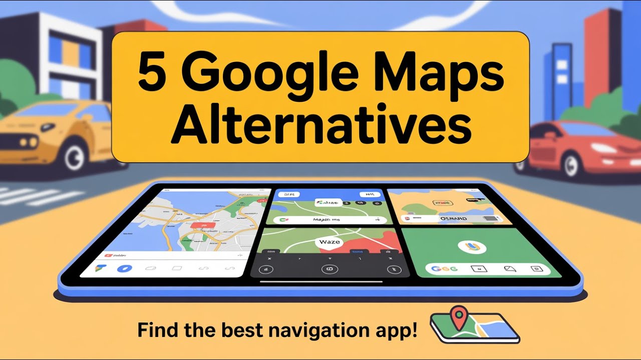 5 Best Google Maps Alternatives for Android (2025)