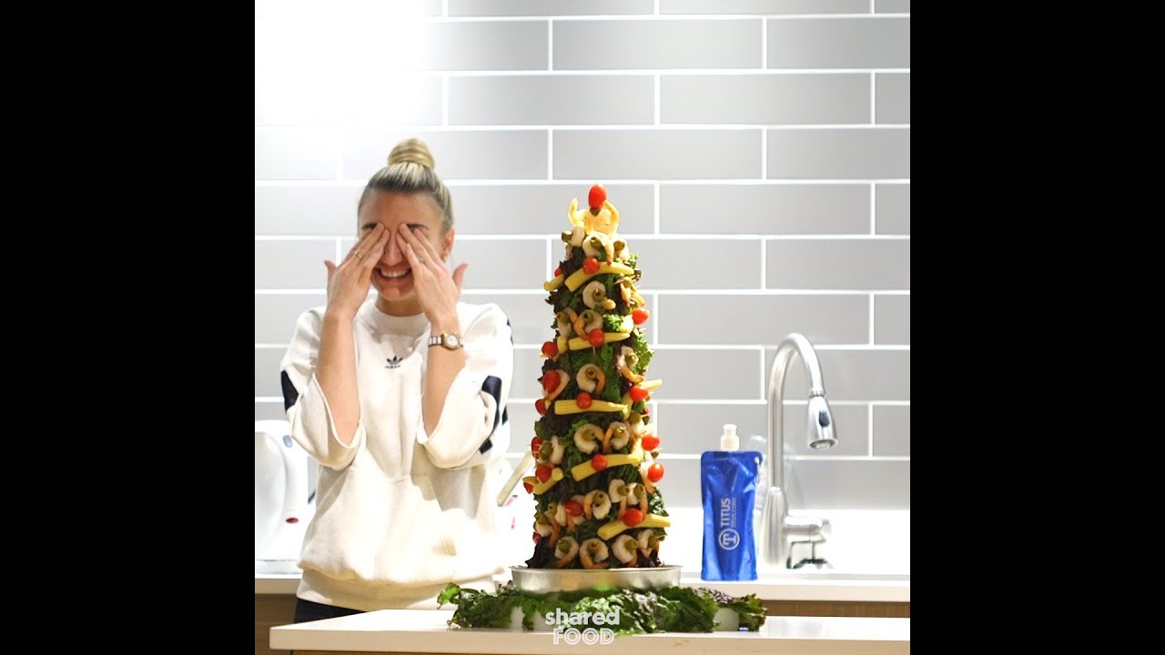 Shrimp Christmas Tree