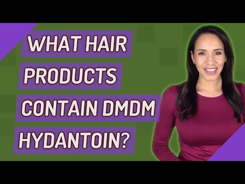 What hair products contain DMDM hydantoin?