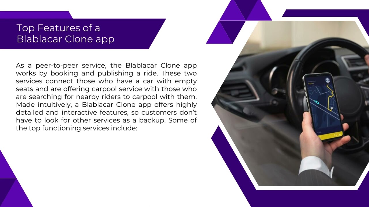 Features To Add To The Blablacar Clone App