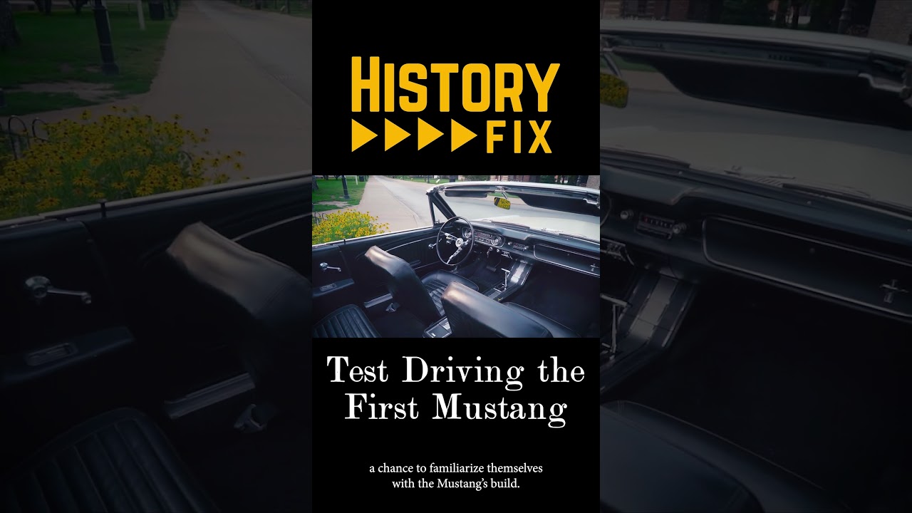 Test Driving the First Mustang