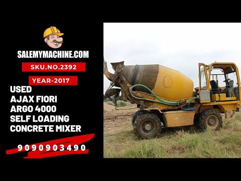 USED AJAX FLORI - Used Ajax Fiori Agro 4000 Self Loading Concrete Mixer ...